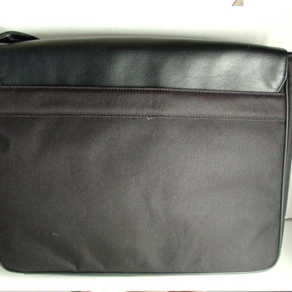 Perry Ellis | Bags | Perry Ellis Portfolio Black Nylon Briefcase Bag ...